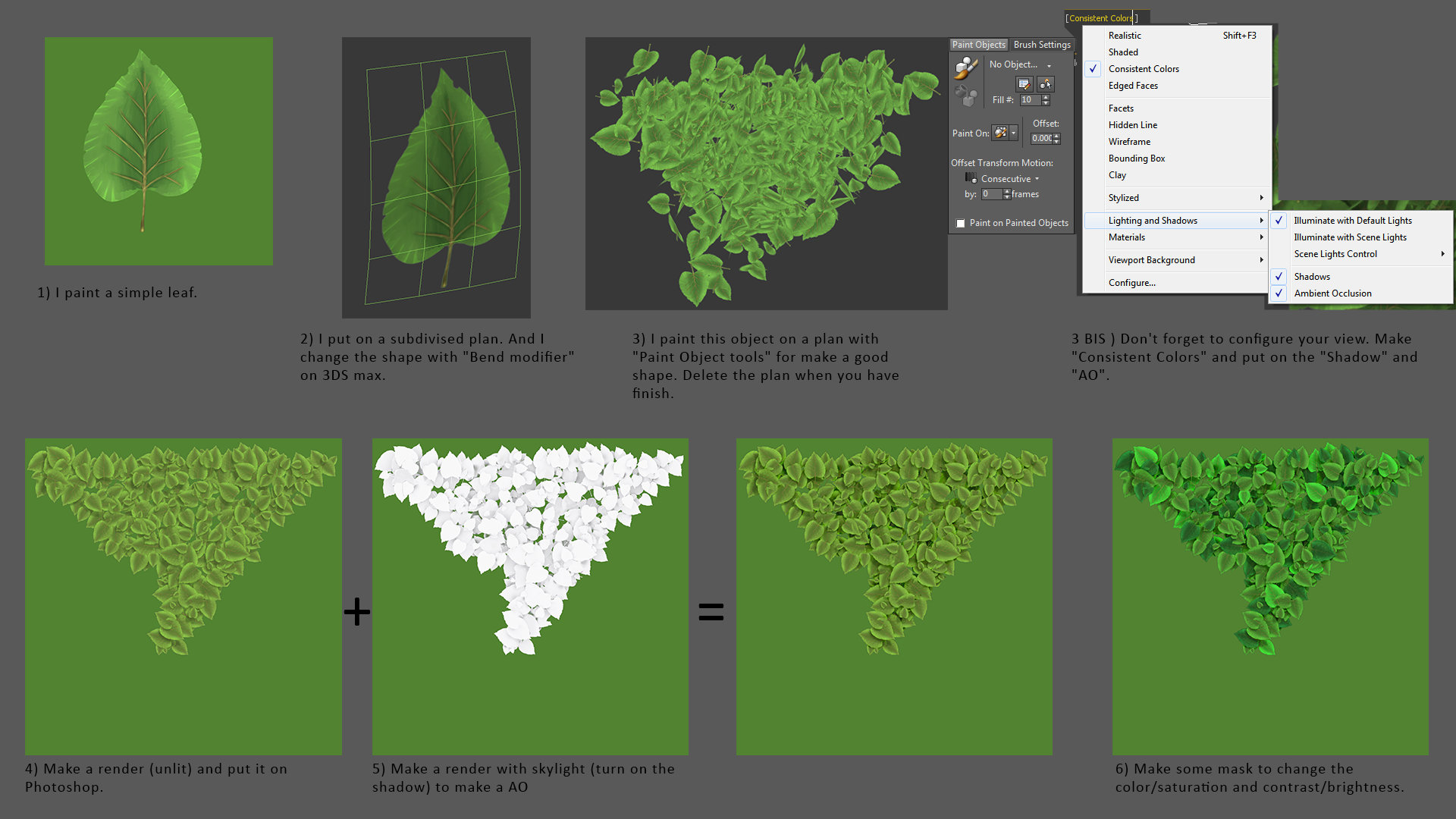 Foliage - Need some advices — polycount
